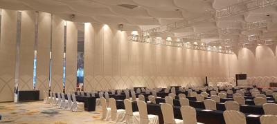 China Acoustic Operable Office Partition Dividers Fireproofing Hall Movable Sliding Partition System for sale
