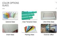 China Top Supported Modern Aesthetics Office Glass Partition Wall with Space Optimization for sale