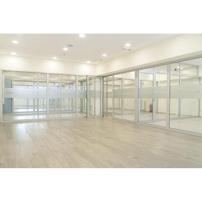 China Clear Office Glass Partition Wall Single Glazed For Conference Room for sale