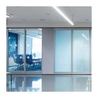 China Single Glazed Hall Foldable Glass Partition Wall For Panoramic System for sale