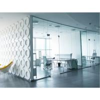 China Aluminum Frame Glass Partition Wall 108mm/90mm Thickness up to 3000mm Height Soundproof Office Barrier for sale