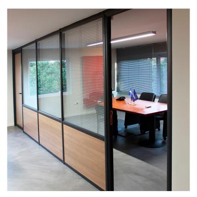 China AE Aluminum Single Glazed Partition Walls For Folding Sliding for sale