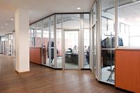 China 108mm/90mm Aluminum Frame Glass Partition Wall System - Up to 3000mm Height for Residential Spaces for sale