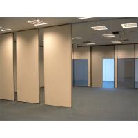 China Conference Room Folding Partition Wall 65-100mm Thickness with 52-56dB Sound Insulation for Office and Exhibition Spaces for sale