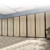 China Melamine Surface Acoustic Operable Partition Wall System For Conference Room for sale
