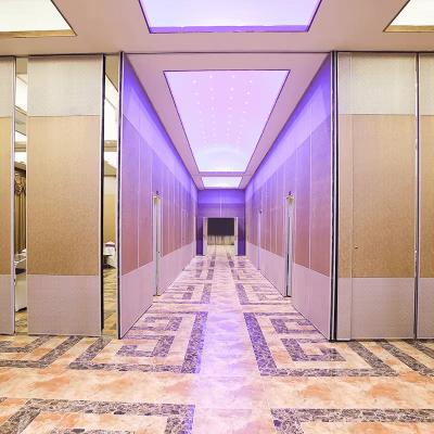 China Custom Soundproof Exhibition Partition Walls 68mm-105mm Thickness with 52-56dB Acoustic Rating for sale