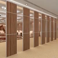 China AE Series Exhibition Partition Walls 68mm-105mm Thickness with 40N/m Magnetic Seals and Wooden Finish for sale