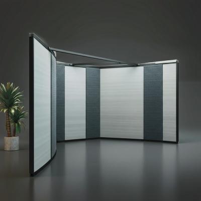 China 89mm Thickness Soundproof Office Partitions with 52-56 dB Acoustic Rating | Custom OEM Solutions for sale