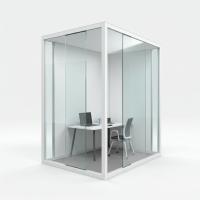 China Customized Acoustic Glass Panel Office Partitions For Laboratory Settings for sale