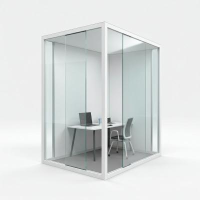 China Customized Acoustic Glass Panel Office Partitions For Laboratory Settings for sale