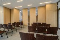 China Acoustic Operable Partition Wall 68mm 105mm Soundproof Movable Partition System for sale