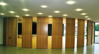 China AE Professional Movable Partition Wall System 68-105mm Thickness with 52-56dB Sound Reduction for Office & Conference Spaces for sale