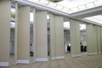 China AE Series Fireproof Operable Partition Wall System - 68mm to 105mm Thickness with 52-56dB Sound Rating for sale