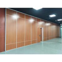 China AE65 Series 68mm Operable Partition Wall System with 52-56 dB Acoustic Rating and 800N Lifting Mechanism for sale