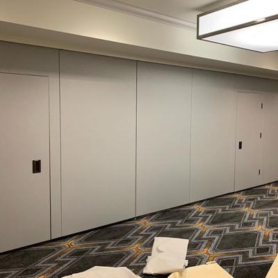 China Operable Partition Wall System 68-105mm Thickness with 52-56dB Soundproof Rating for Conference Rooms for sale