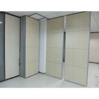 China AE Hotel Room Divider Sliding Movable Partition Wall - 68mm to 105mm Thickness, 52-56 dB Soundproof Rating for sale