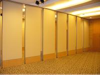 China Type 85 Retractable Room Divider Soundproof Partition Wall Aluminum Frame 89mm Thickness for sale