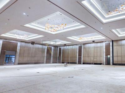 China Customized Design Movable Partition Wall with 85mm Thickness and 9mm MDF Magnesium Board for sale