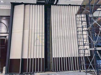 China Customizable Acoustic Partition Wall 6061-T6 Aluminum Frame 56dB Sound Insulation for sale