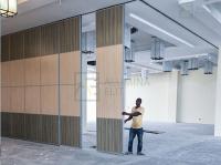 China Customized Acoustic Partition Wall 6061-T6 Aluminum Frame 52dB Sound Insulation for sale