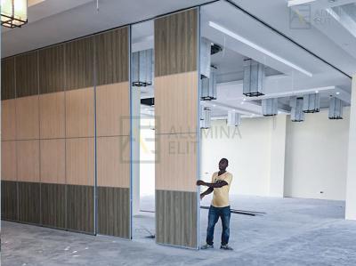 China Customized Acoustic Partition Wall 6061-T6 Aluminum Frame 52dB Sound Insulation for sale