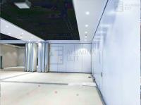 China Fireproof Soundproof Movable Partition Wall 68mm 89mm 105mm Aluminum Alloy Frame for sale