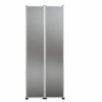 China Movable Wall Partition 68mm 89mm 105mm Acoustic Soundproof Room Divider for sale