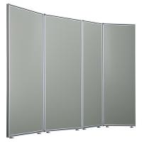 China Movable Office Partition AE65 68mm Thick Aluminium Steel Soundproof Wall Panel for sale