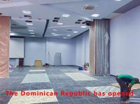 China Soundproof Movable Partition Wall STC 42-56dB 304 Stainless Steel Church Office for sale