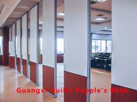 China Customized Top-Hung Operable Partition Wall 68mm 89mm 105mm for Up to 18M Height for sale