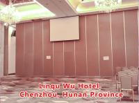China Acoustic Movable Partition Wall STC 42-56dB 100mm Thick 6061-T6 Aluminum Frame for sale
