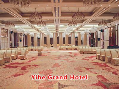 China Fireproof Movable Acoustic Partition Wall 18M Height 304 Stainless Steel Roller 6061-T6 Profile for sale
