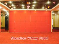 China Custom Aluminum Movable Partition Wall 68-105mm with Dupont POM Roller and Magnetic Seal for sale