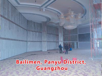 China Collapsing Aluminium Frame Glass Partition Wall 108mm 90mm Thickness 30-42dB Sound Insulation Office for sale