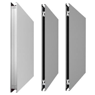 China Fireproof Acoustic Partition Wall 52 dB Sound Insulation 6061-T6 Profile Conference Room for sale