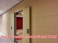 China Retractable Room Partitions with 56dB Sound Insulation and Patented Wheel Design - AE65/AE85/AE100 Series for sale