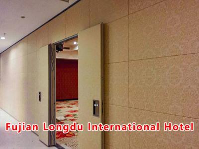 China Retractable Room Partitions with 56dB Sound Insulation and Patented Wheel Design - AE65/AE85/AE100 Series for sale