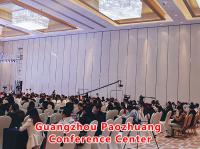China Movable Folding Door Partition Wall 105mm Thickness Up to 18m Height 800N Sealing Power for sale