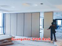 China Operable Movable Partition Wall 105mm Thickness STC 52-56dB for Banquet Halls MDF Board for sale