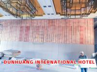 China Melamine Board Acoustic Partition Wall 304 Stainless Steel Roller 18M Height for sale