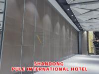 China Moveable Acoustic Partition Wall 56dB Sound Insulation 304 Stainless Steel Up to 18M Height for sale