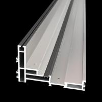 China Fireproof Acoustic Partition Wall 6061-T6 Profile Q235 Steel Frame 68-105mm Thickness for sale