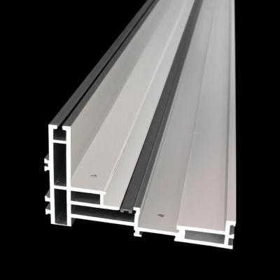 China Fireproof Acoustic Partition Wall 6061-T6 Profile Q235 Steel Frame 68-105mm Thickness for sale