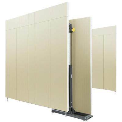 China OEM ODM Sound Insulation Partition Wall 105mm with 800N Jack Lifting and 40N/m Magnetic Attraction for sale