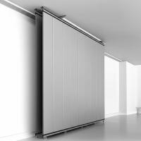 China Collapsible Operable Acoustic Partition Wall 18M Height 56dB Sound Insulation for sale