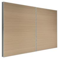 China Customizable Melamine Sliding Wall Panel 68mm 105mm Magnetic Seal Modular Office Partition for sale