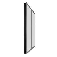 China Soundproof Acoustic Partition Wall 68-105mm 6061-T6 Profile Movable Wall Up to 18M 56dB for sale