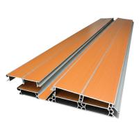 China Wooden Sliding Folding Acoustic Partition Wall 6061-T6 Profile 56dB Sound Insulation for Conference Halls for sale