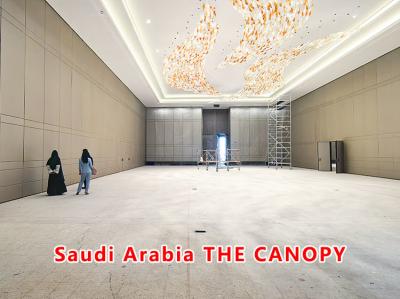 China 89mm Thick Movable Partition Wall 800N Sealing Power Operable Wall System for sale
