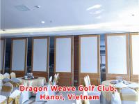 China Sliding Movable Partition Wall 68-105mm Thickness with Dupont POM Roller and Magnetic Seal for sale